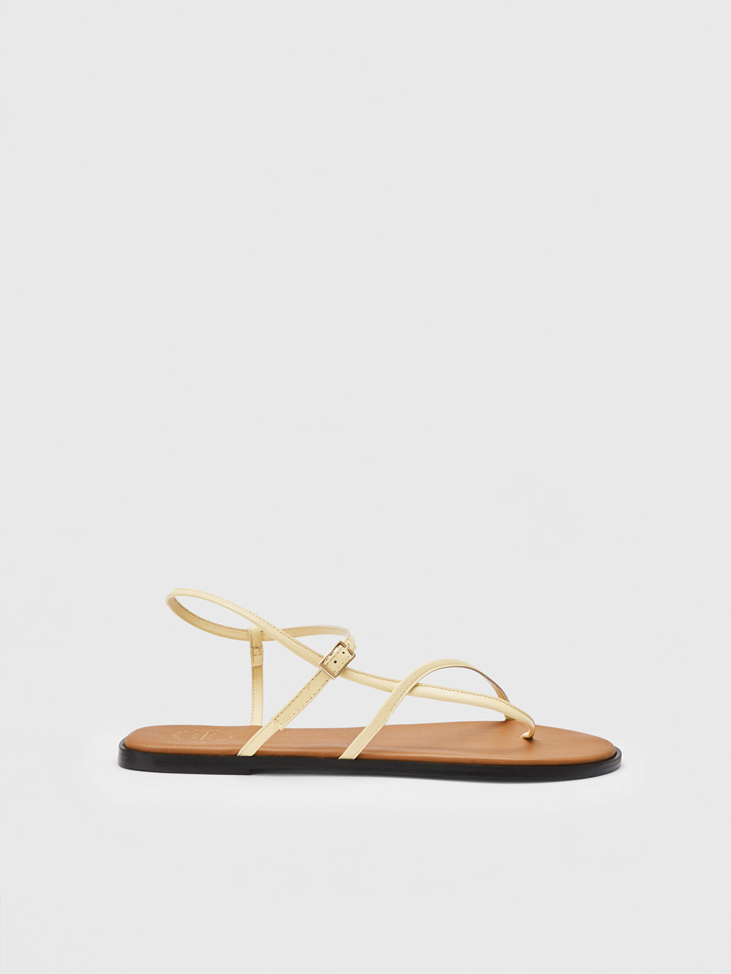 Capri Lemonade Nappa Flat sandals – ATP Atelier